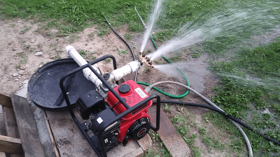 Predator 2 in. 212cc Gasoline Engine Semi-Trash Water Pump Portable ...