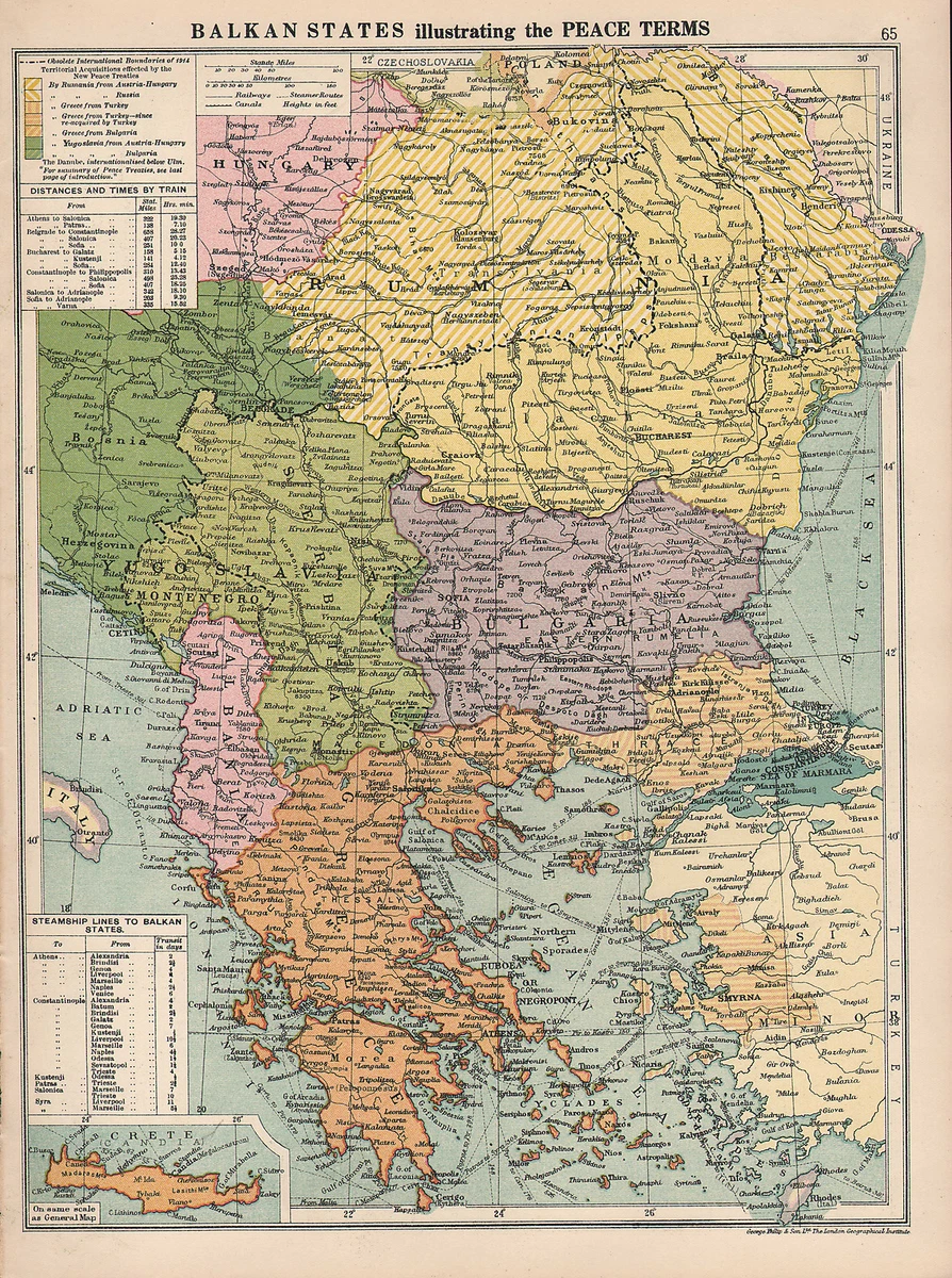Balkan Map