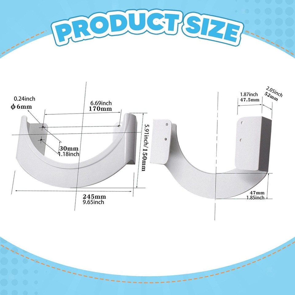 Hard Hat Placement Hanging Rack Hard Hat Rack for Office Homes Living ...