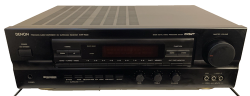 Denon AVR-1000 5.1 Channel 120W AV Receiver | Tested & Working | No ...