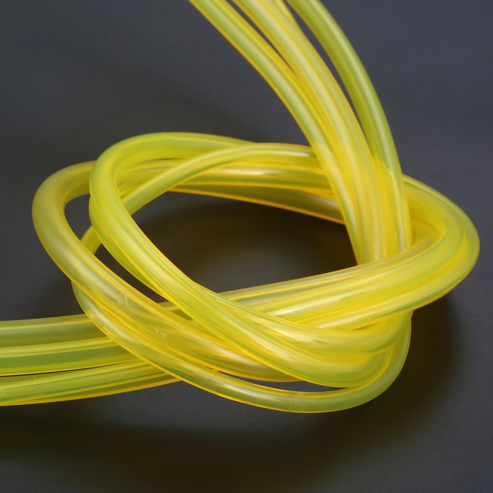 Petrol Strimmer Fuel Line Pipe Hose Mowers Trimmer Chainsaw Yellow 2mm ...