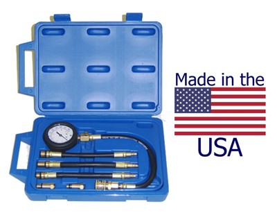 Deluxe US Made Compression Tester Kit - With Hoses and Quick-Coupler ...