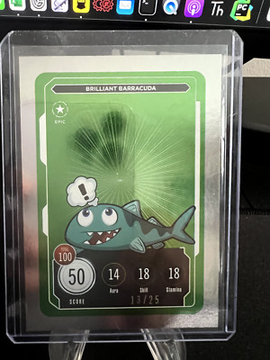 EPIC Brilliant Barracuda - #13/25 - VeeFriends Compete & Collect cards ...