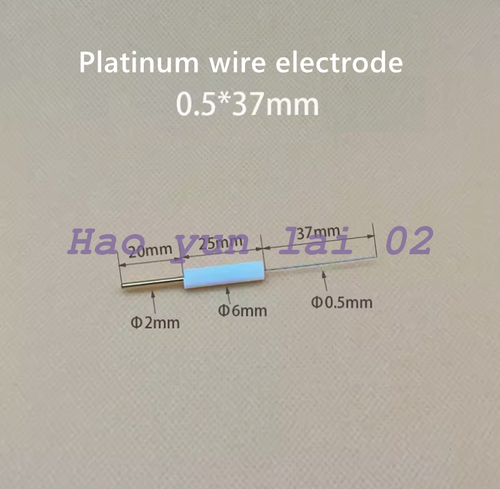 1PCS Pt005 Pt010 Pt015 Pt017 Platinum wire electrode Platinum column ...
