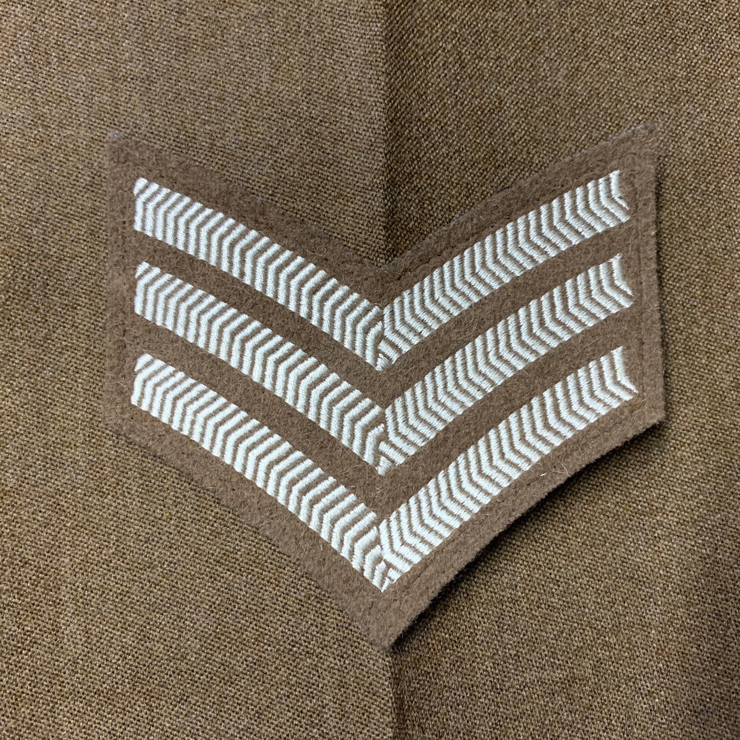 UK British Army Surplus FAD Rank Stripe Chevrons, Lance Corporal Staff ...