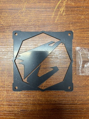 Gigabyte AORUS 120mm Acrylic Computer PC Case Fan Cover - New | eBay