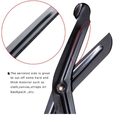 Tactical Combat Paramedic Shears Bandage Scissors & MOLLE Pouch Holder ...