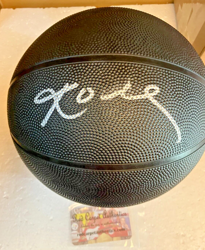 Signed Kobe Bryant signed Fantom Streetball Basketball, W/Red Carpet ...