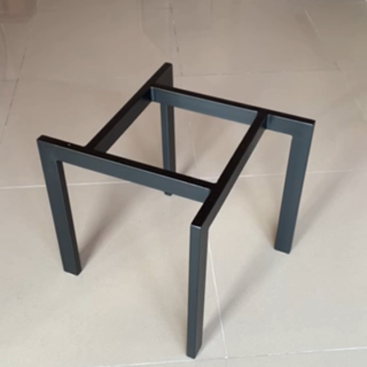 Unique Coffee Table Base for ROUND table top Full Frame Metal Powder ...