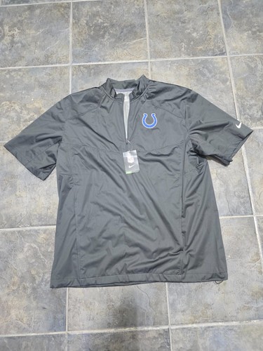 Men's large Nike NFL Indianapolis Colts Onfield Jersey Dark Gray ...