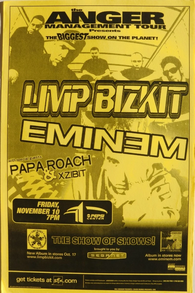 Eminem Concert Poster
