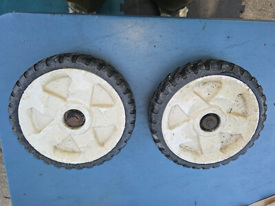 24PP56 TORO FRONT WHEELS, FROM RWD MOWER, GOOD CONDITION | eBay