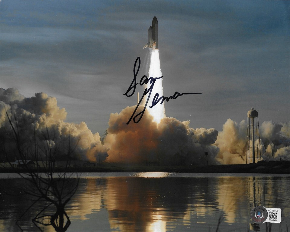 Charles Sam Gemar Signed 8x10 Photo Autographed BAS NASA Astronaut 96 ...