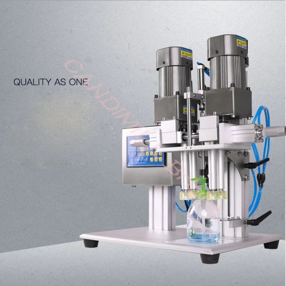Desktop Capping Machine Semi-automatic Washing Powder Cap Capping ...