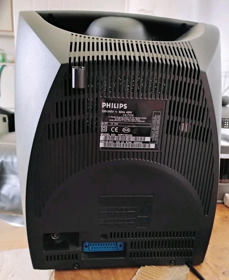 Philips 14PV163/05 CRT TV VCR Combi + Remote (Faulty VCR) Retro Gaming ...