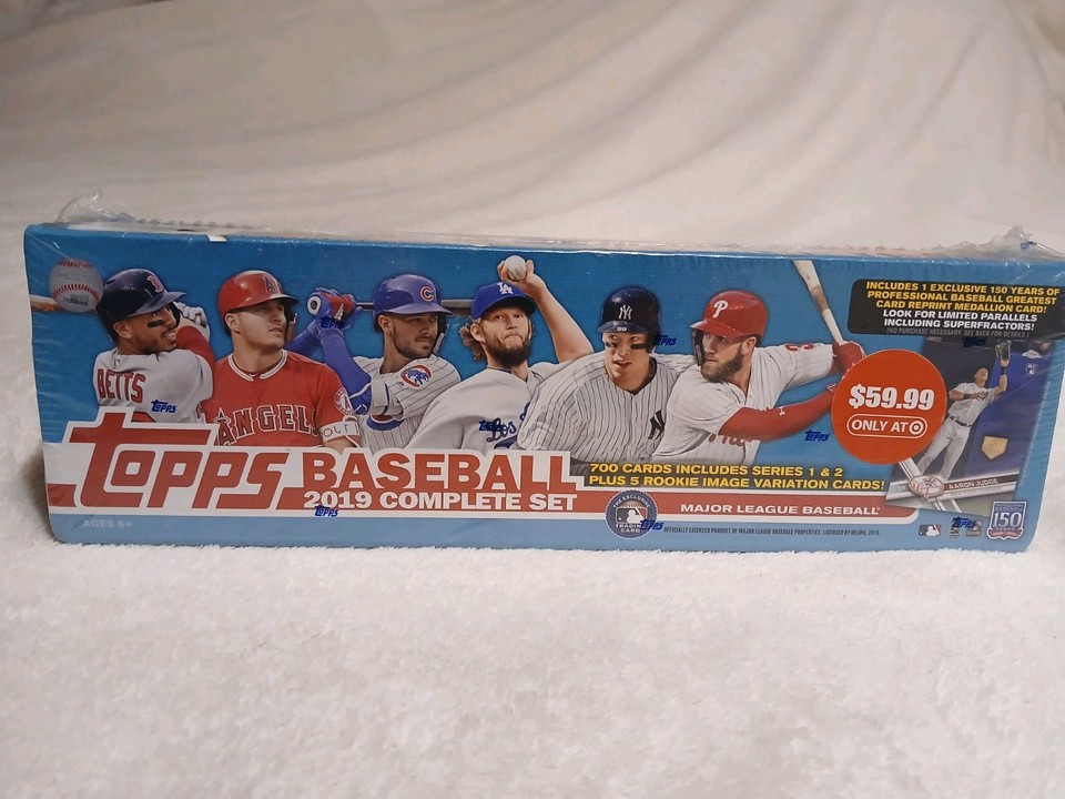 2019 Topps Baseball Complete Set - Rookie Variation - FACTORY SEALED | eBay