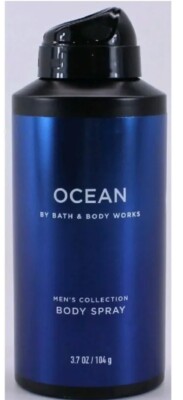 New Bath & Body Works - "OCEAN" - Men's Collection Body Spray - 3.7 oz ...