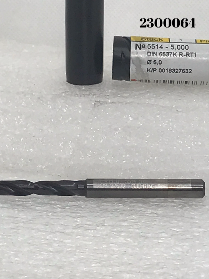 5mm 3xD, RT 100 U nano-FIREX Guhring Carbide Solid Screw Machine Length ...