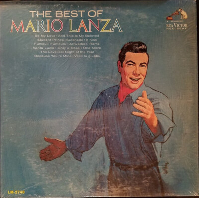 Mario Lanza - The Best Of Mario Lanza - RCA Victor - LM-2748 - LP, Comp ...