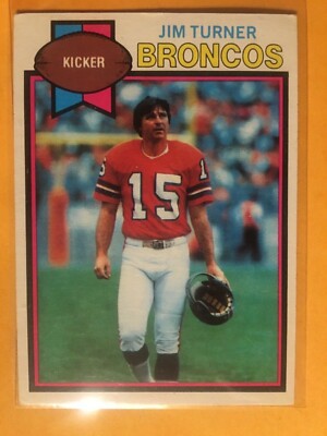 1979 Topps Broncos Jim Turner Football Card #177 | eBay
