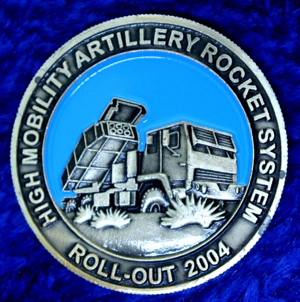 US Army Guided Multiple Launch Rocket System Challenge Coin PT-17 | eBay