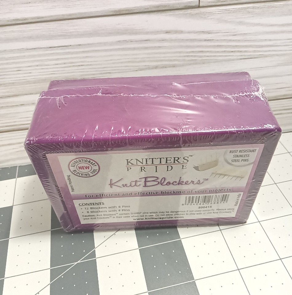 Knit Blockers Knitters Pride KP800415 Knit Blockers & Pin Kit 1 Pack 20 ...