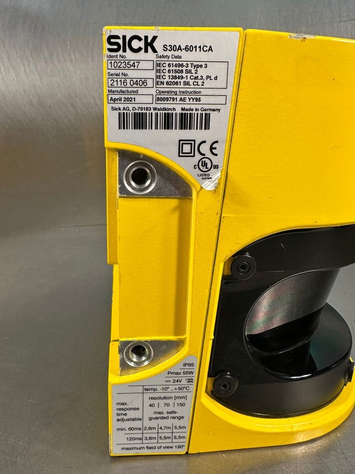 Sick S30A-6011CA 1023547 Pmax 55W 24V (3.4.1) | eBay