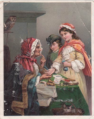 Dr Jayne's GIPSY FORTUNE TELLER Gypsy Goodrich & Son Kalkaska MI Card ...
