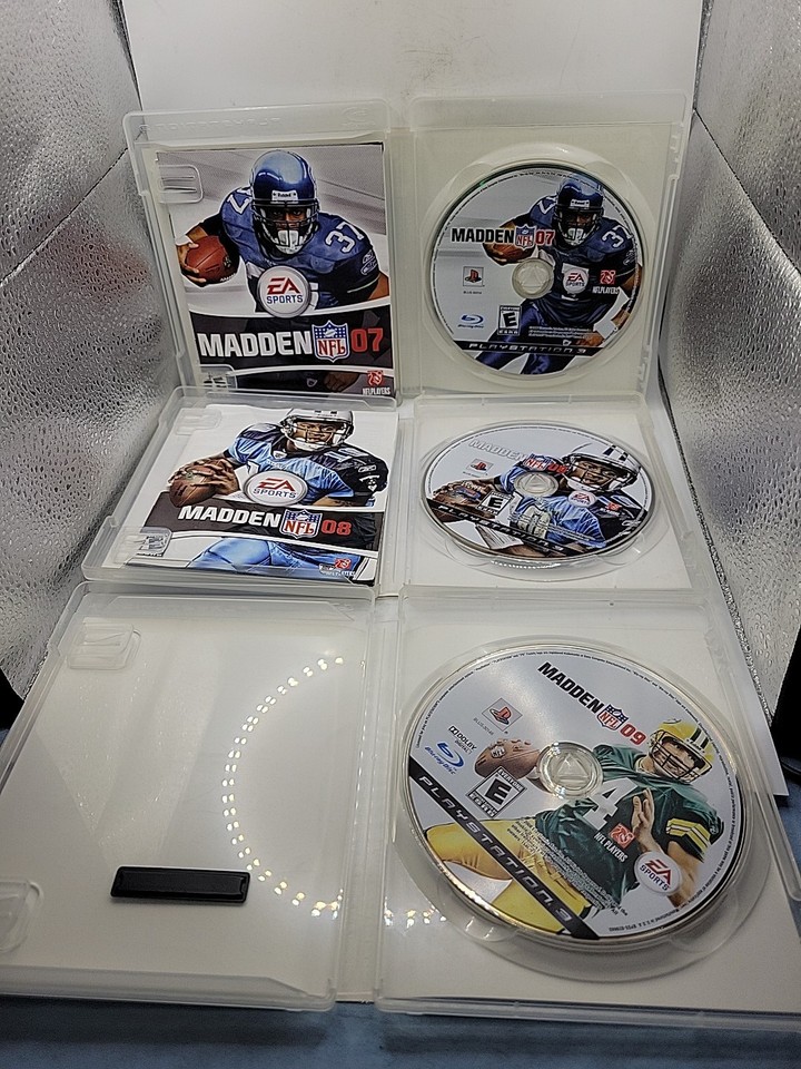Madden NFL Lot 07, 08, 09, 10, 11, 12, 13, 14, 16 ( PlayStation 3 , PS3 ...