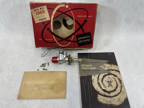 Wen Mac 049 Inboard Marine Engine Nitro Fuel New Vintage With Box Rare ...