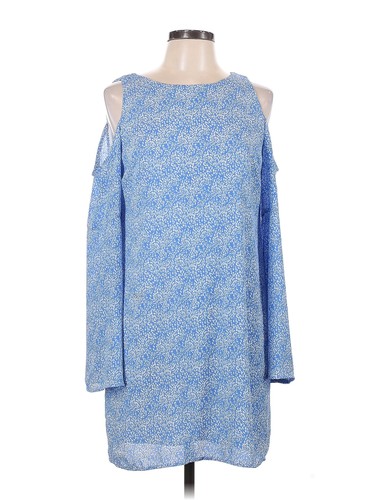 Eight Sixty Women Blue Casual Dress L | eBay