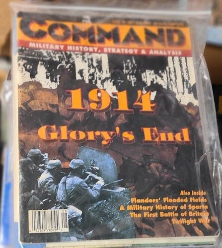 Command Magazine 1914: Glory's End, punched | eBay