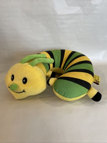 Critter Piller Neck Pillow Head Support Travel Caterpillar Plush | eBay