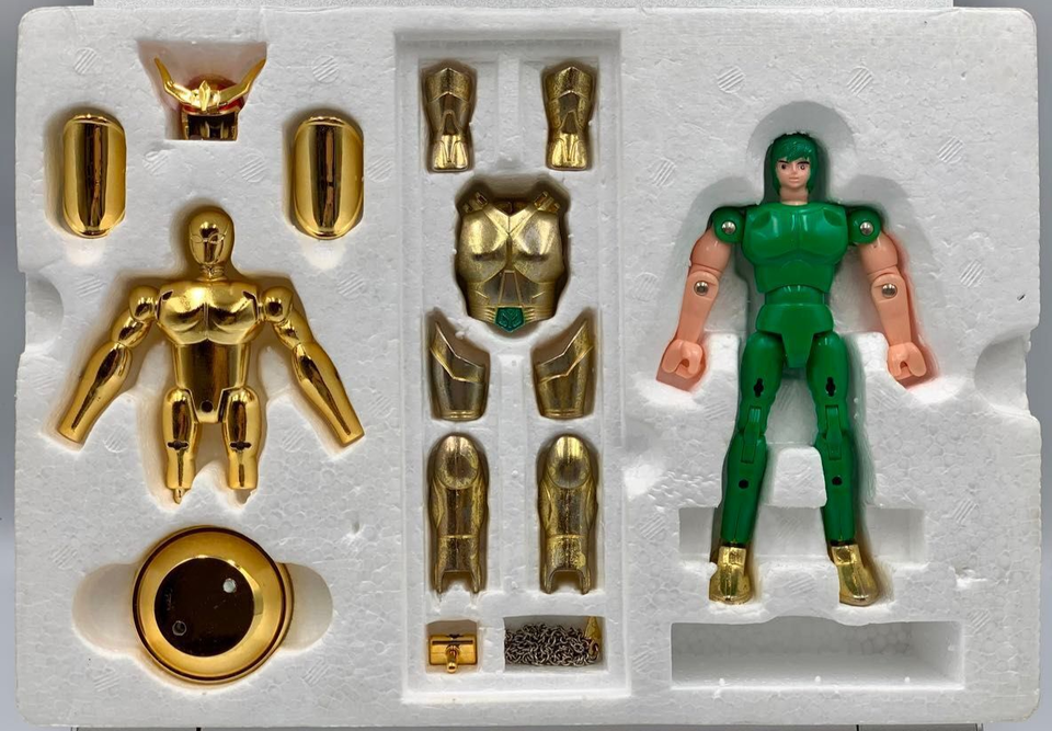 BANDAI Knights of the Zodiac Saint Seiya Andromeda Gold Cross Figure Japan | eBay