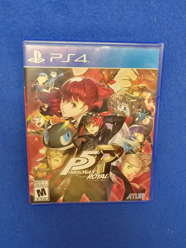 Persona 5 Royal P5 Game Sony PlayStation 4 PS4 with Original Case Used ...