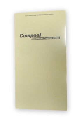 Pentair Compool LX3810 Almond Steel Power Center Door | eBay