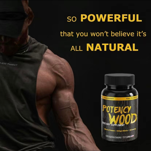 Potency Wood Ginseng Ashwagandha Gingko Tribulus, Herbal Supplements 60 ...