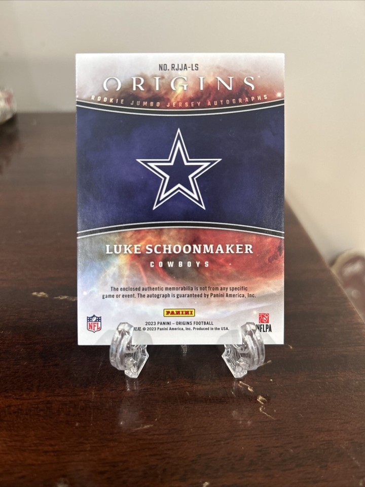 2023 Panini Origins - Rookie Jumbo Jersey Autographs #RJJA-LS Luke ...