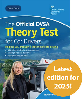 Theory Test - Car Drivers Book 2025 Edition Official DVSA Driving ...