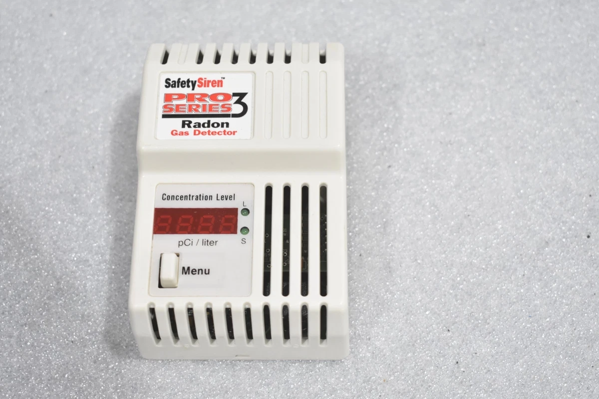 Safety Siren Radon Detector