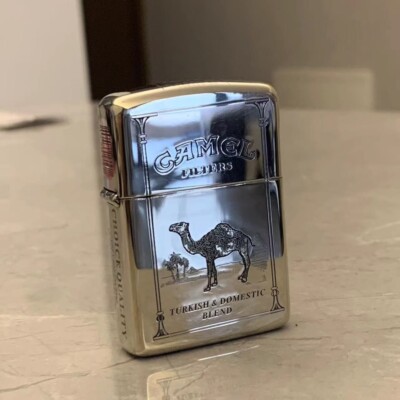 Silver Camel Zippo Lighter In New Box | eBay