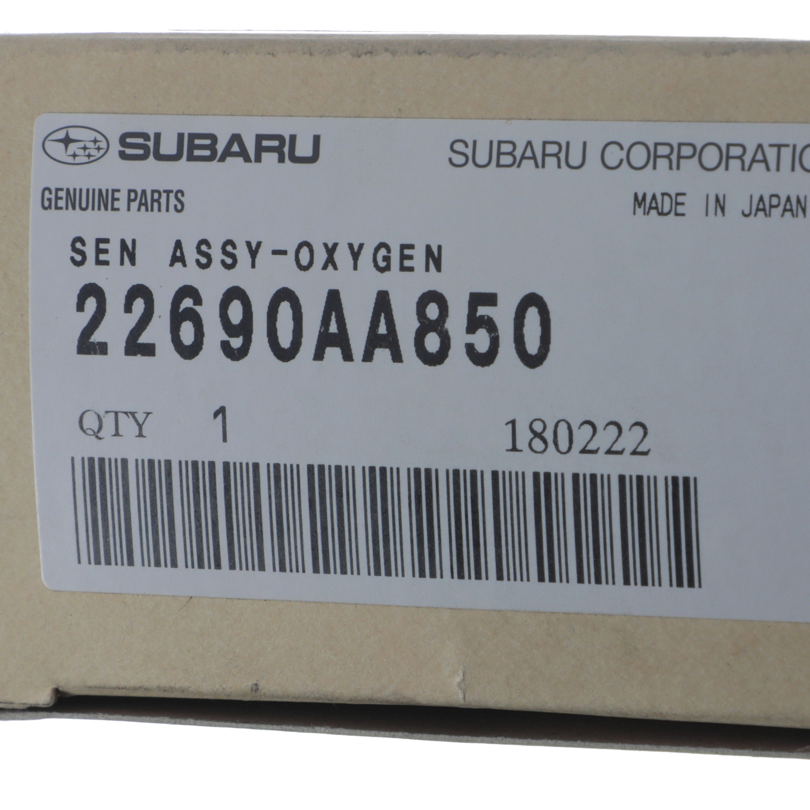 OEM NEW 2008-2021 Subaru Impreza WRX STI 2.5L Rear O2 Oxygen Sensor ...