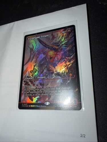 Twinflame Tyrant (Showcase) Foundations Foil | eBay