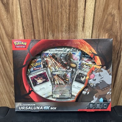 Pokémon Bloodmoon Ursaluna Ex Box | Factory Sealed – NEW !Sealed Usa ...