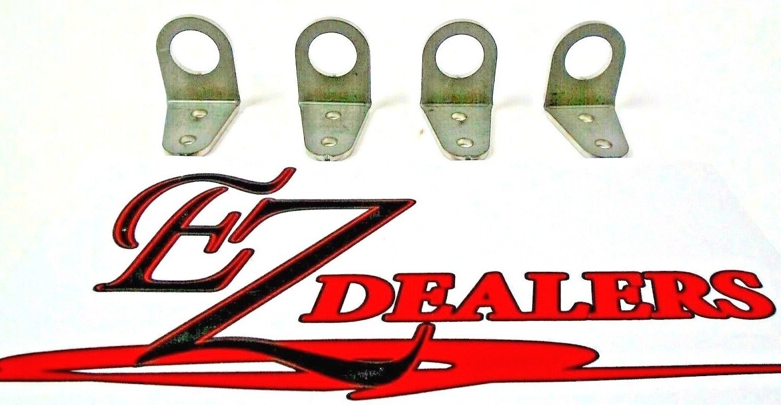 Bolt On Frame Brake Line Hose Mounts Tabs 5/8 Hole - Pack 4 Brake Line ...