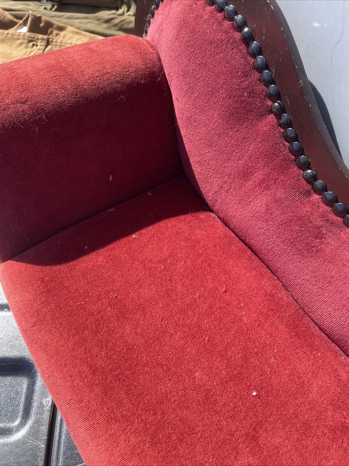 Victorian Salesman Sample Miniature Doll Size Chaise Lounge Fainting ...