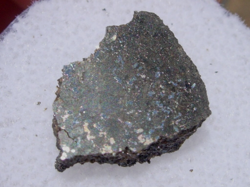 1.26 grams NWA 1827 ( 1 0f 9 class Mesosiderite-C ) Meteorite slice ...