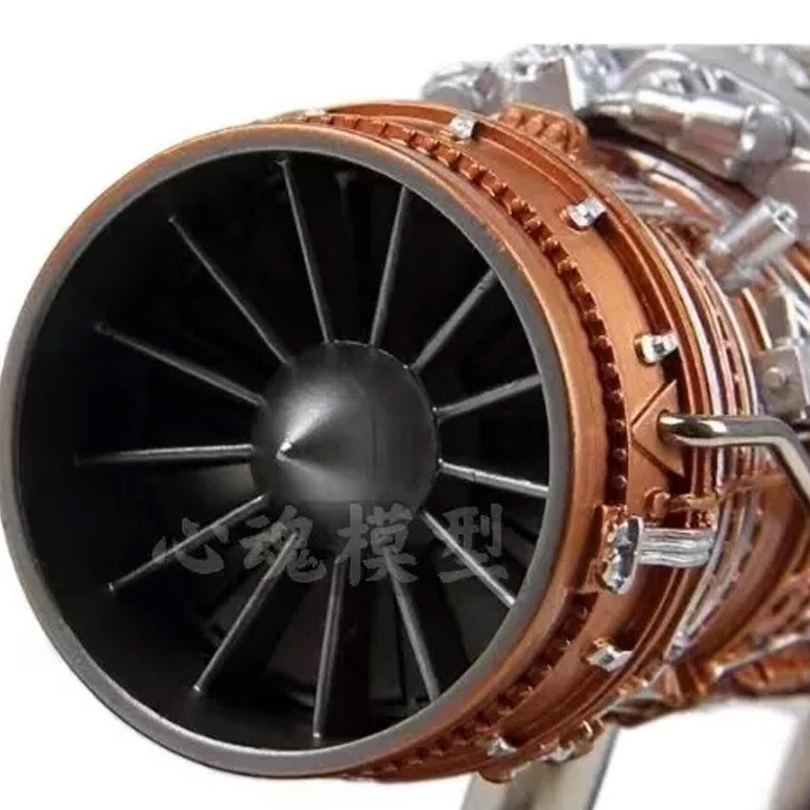 1/20 Turbofan Engine Model Fighter Jet Aircraft Engine Alloy Model WS10 ...