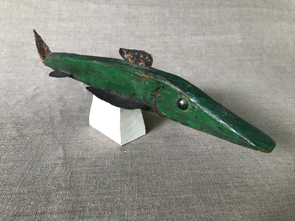 Vintage, Fish, Spearing, Decoy, Michigan, Native American, 1920. | eBay