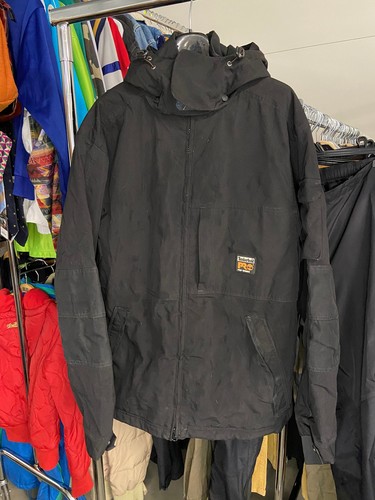 Vintage Timberland Pro Series Jacket Black Workwear Mens XL Polyester ...